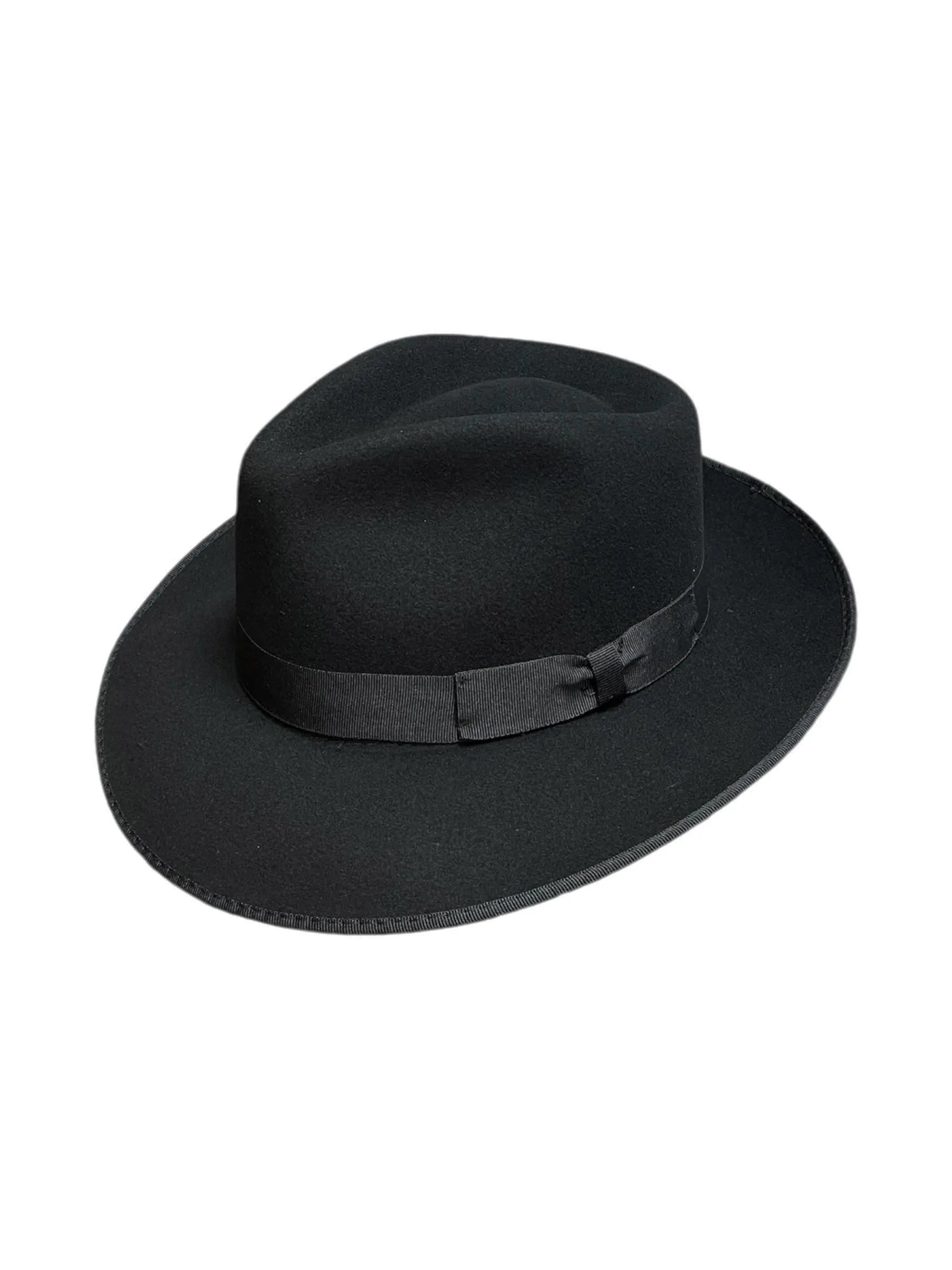 Alfred Cashmere Suede Fedora | Laird Hatters