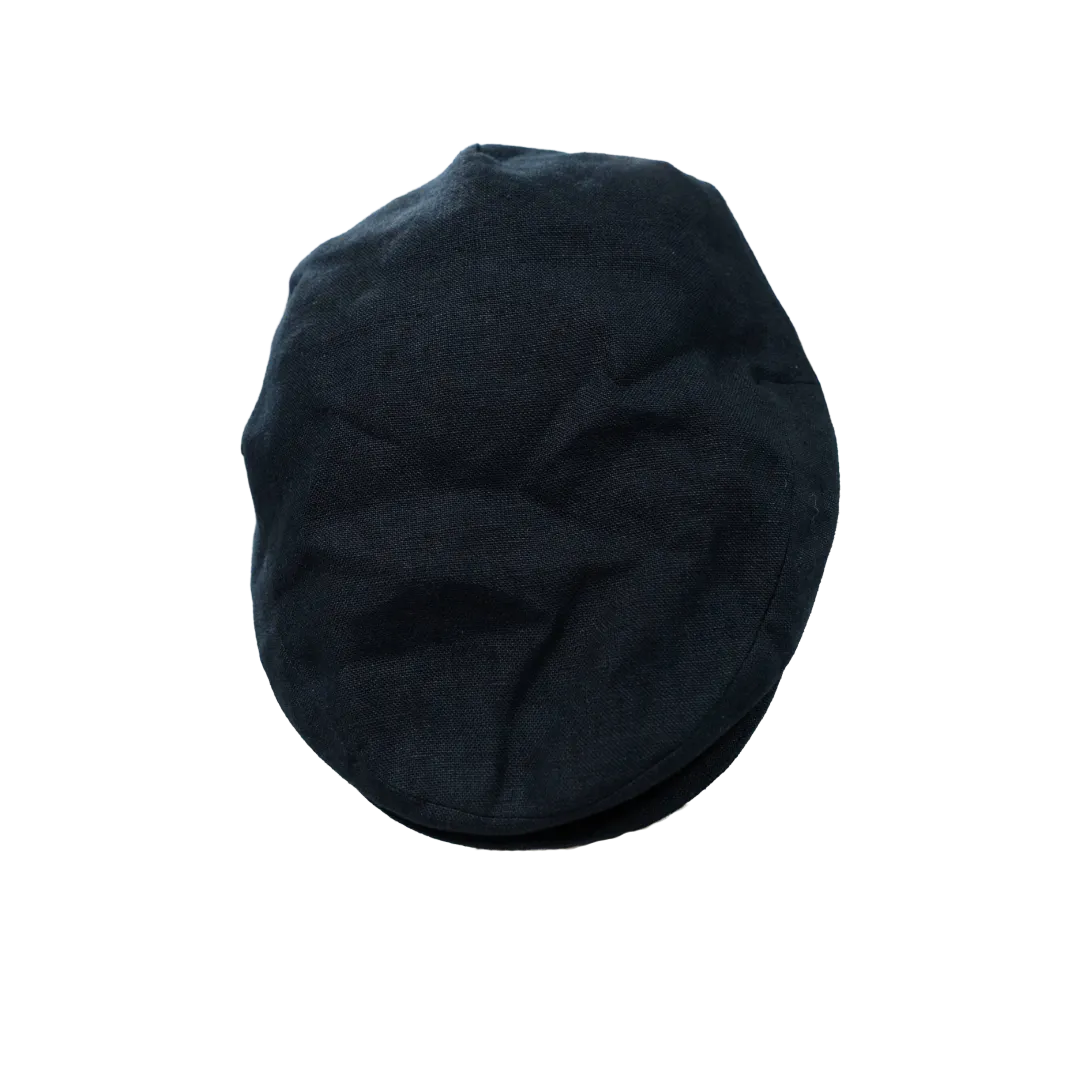 Linen Flat Cap Made in England | 240g Linen Summer Cap | Laird Hatters